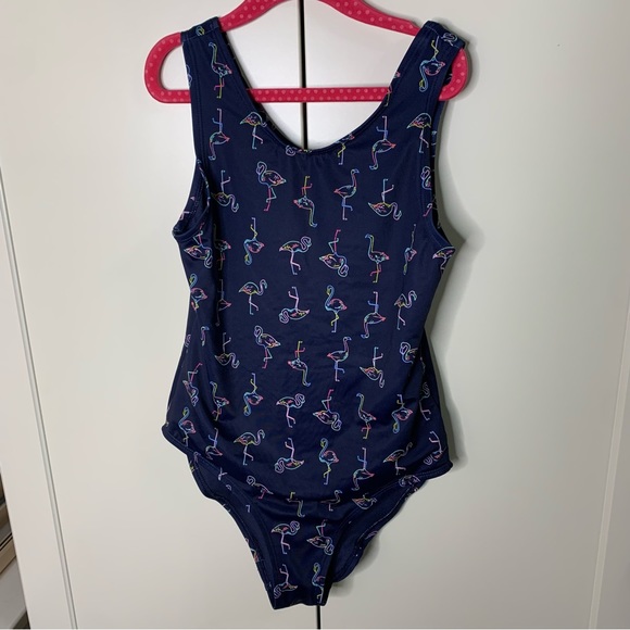 City Streets | Swim | Girls City Streets Flamingo Print Onepiece ...